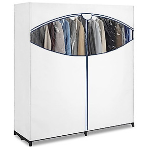 Whitmor 6822-167-B 60 Extra Wide Fabric Clothes Closet