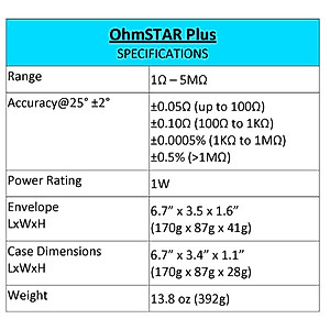 Resistance Decade Box, Substitution - Dual Display Mode for Sensor Simulation(Thermistor, Strain Gauge, Pressure) Simple Commands for USB Computer Control - (0.01Ω Resolution), Made in U.S.A.