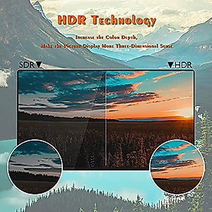 4K Portable Monitor Touchscreen Automatic Rotate 17.3 Inch UHD 3840x2160 Wireless Display Airplay Miracast Monitor for Phone HDMI USB C Monitor Vesa Mount HD Laptop Display (Non-battery Monitor)