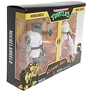 Teenage Mutant Ninja Turtles vs. Cobra Kai Mikey vs. Daniel LaRusso 2 Pack