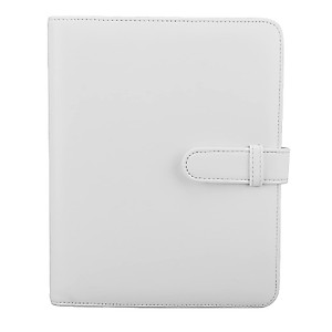 3-inch Photo Album, 256-pocket Waterproof Photo Album for Tickets Business Card (White)