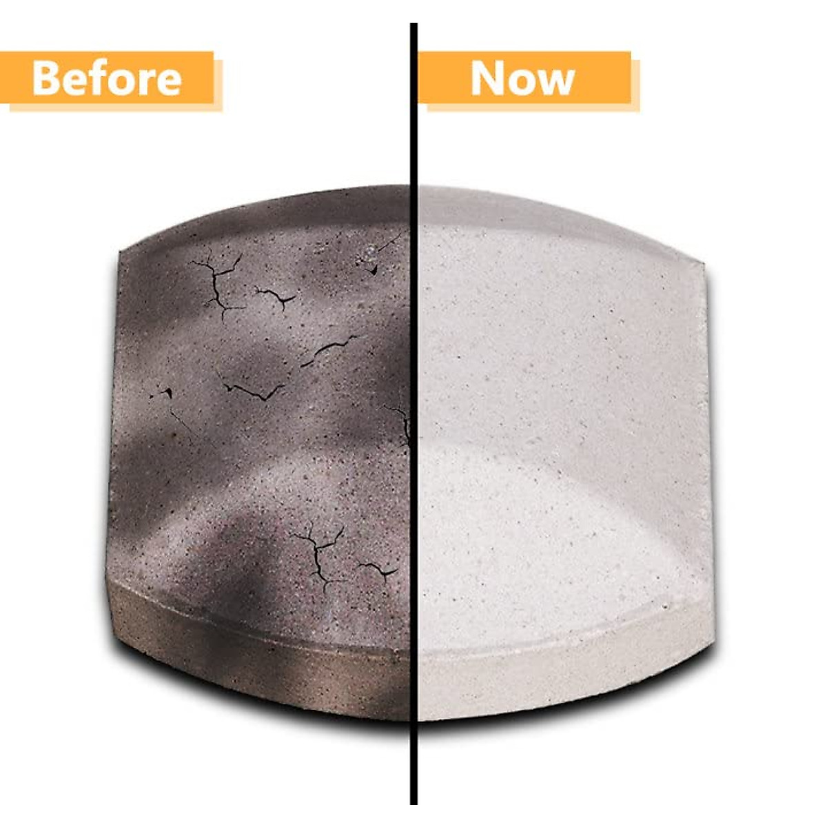 GasSaf Gas Grill Ceramic briquettes Replacement for 06000Y, NEXGRILL, Select Turbo Gas Grill Models (50 PCS)