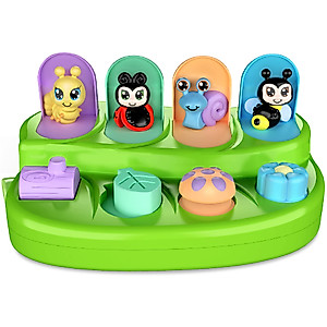 Pop Up Cause and Effect Toy - Toys for 9 Month Old +, Baby Toys, Early Developmental Toddler & Kids Gift - Toys for 1 Year Old Boy & Girl, Birthday, Montessori 12 Months to 1 2 3 Years