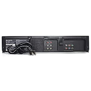 Sony SLV-D380P DVD/VCR Tunerless Progressive Scan DVD/VHS Combo Player (2009 Model), Black (Renewed)