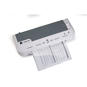 Optiazure 9-Inch Thermal Laminator, Laminating Machine for Office Home School Use, Quick Warm-Up, Auto Shut Off Protection. OPL-401