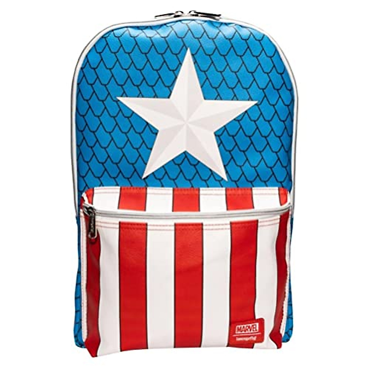 Loungefly Captain America Backpack with Pin Exclusive