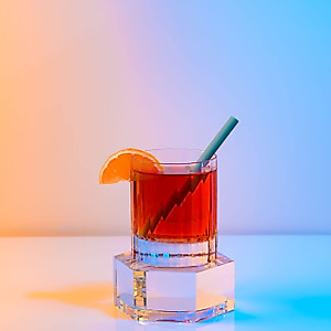 GIR: Get It Right | Silicone Straws Perfect for Small Glasses | Great for Hot + Cold Drinks |, Geode, 10-Pack, 10 CountÉ