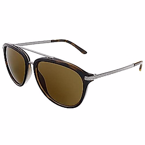 Versace VE4299-108/73 Sunglasses HAVANA w/DARK BROWN 58mm