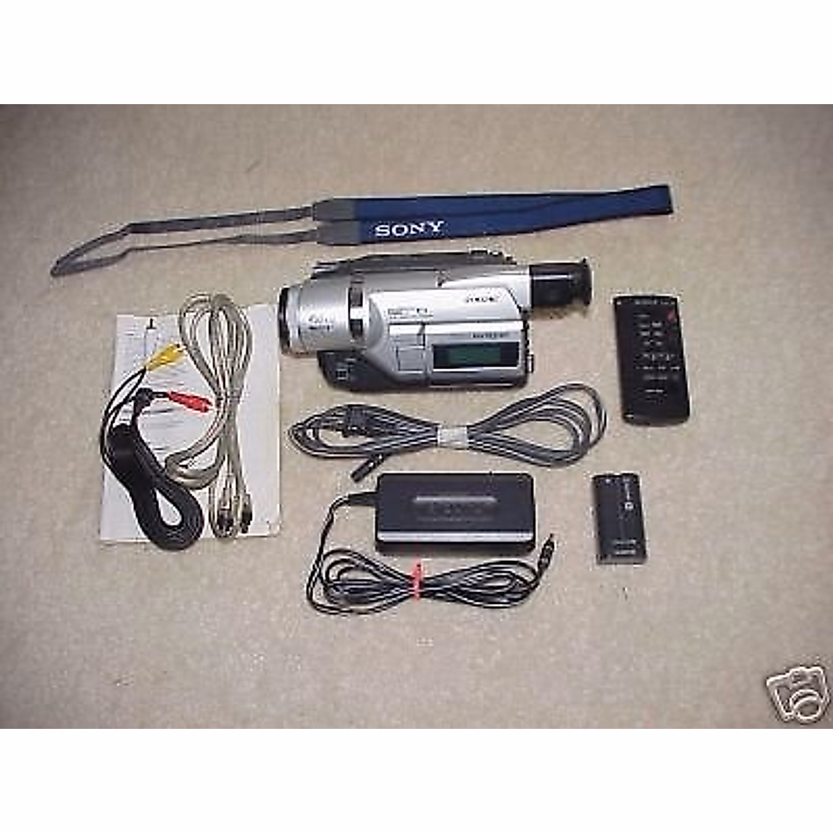 Sony DCR-TRV320e digital8 pal System Camcorder Plays 8mm Hi8