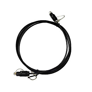 Easyday Digital Optical Audio Cable Toslink Cable Cord Fiber Optic Cable for Home Theater, Sound Bar, TV, PS4, Xbox, Playstation & More (1.5 Meter)
