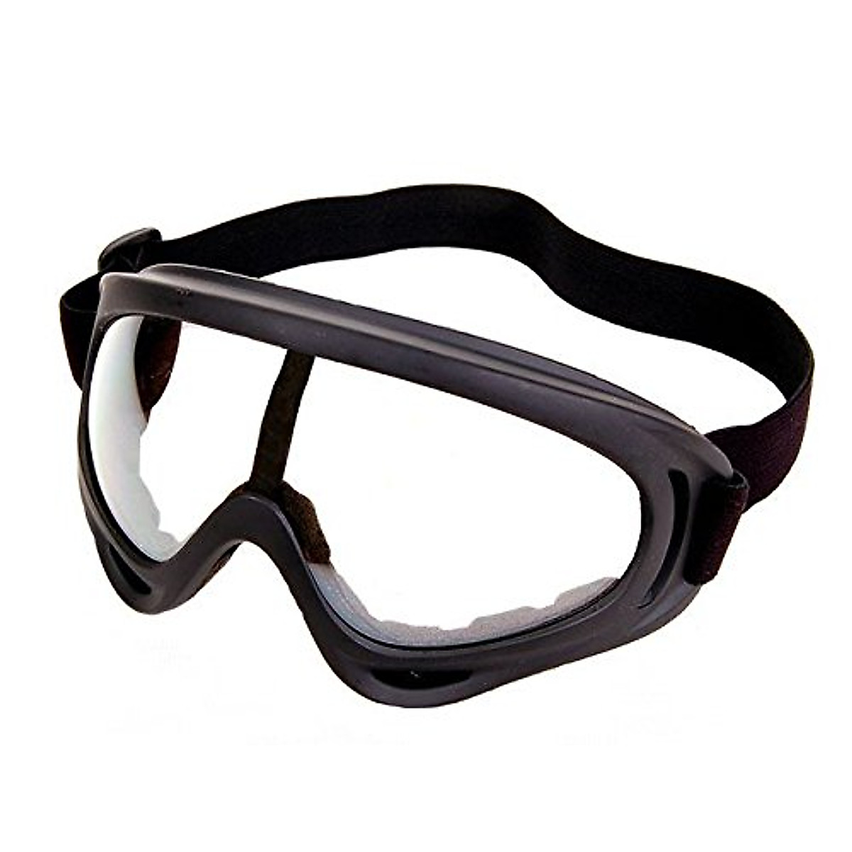 4 Goggles/Lot - Black + Clear + Amber + Yellow Multi Use Motorcycle Riding Snowboard Airsoft Protective Goggles Safety Glasses Sport Ski Airsoft Paintball