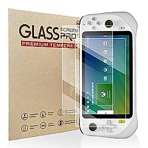 KUSTOMAZING Screen Protector for Logitech G Cloud Gaming Handheld Console - Ultra HD Tempered Glass/Precise Control/Anti-Scratch/Anti-Fingerprint/Easy Installation with Kit - 2 Packs