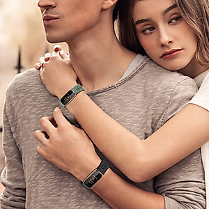 3 Pack Slim Sport Bands Compatible with Fitbit Luxe Band for Women, Soft Silicone Lace Thin Hollow-Out Replacement Wristbands Breathable Bands for Fitbit Luxe Fitness Smart Watch