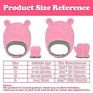 Toddler Girl Winter Hat and Gloves Toddler Winter Hats for Girls Toddler Hat and Gloves Set Girl Toddler Gloves Ages 2-4