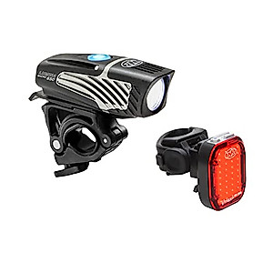 NiteRider Lumina Micro 650 Front Bike Light Vmax+ 150 Rear Bike Light Combo Pack