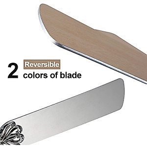 Bella Depot 52-in Chrome Branches Crystal Ceiling Fan, Remote Control, Reversible Motor & 5 Wood Reversible Blades, K9 Crystal Pendant, Chrome Finish (Chrome)