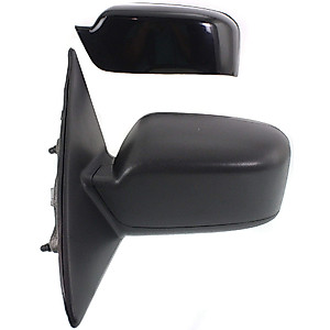 Kool Vue Left & Right Power Heated Door Mirrors Compatible With Ford Fusion 2006-2012 With Puddle Lamp with 2 Caps Pair