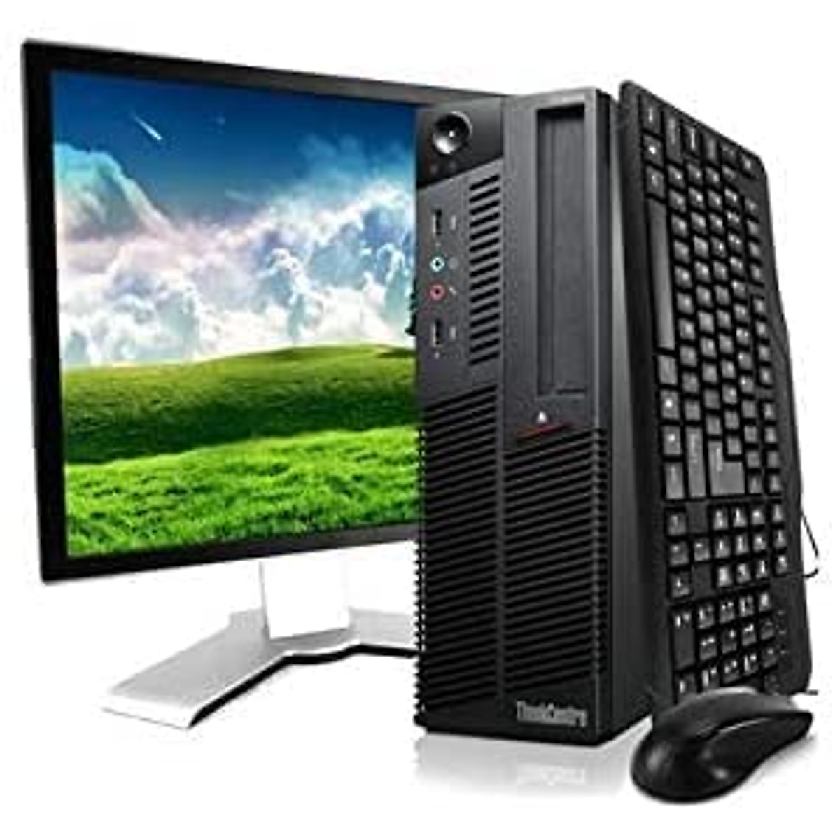 Lenovo ThinkCentre M92 Desktop Computer, Intel Core i5 3.2 GHz, 8 GB RAM, 500 GB SATA HDD, Keyboard & Mouse, DVD-ROM, Windows 10 Professional (Renewed)