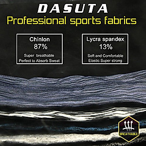DASUTA 8 PCS Women's Workout Headbands Non Slip Yoga Sport Sweatbands Fitness Hairbands for Travel Athletic Elastic Moisture Wicking