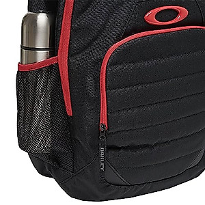 Oakley Enduro 25Lt 4.0 Backpack, Black/Red, One Size