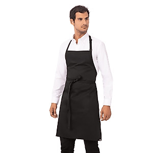 Chef Works Unisex Butcher Apron apparel accessories, Black, 34-Inch Length by 24-Inch Width US