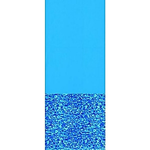 Swirl Bottom 18 ft. x 33 ft. Oval Overlap Pool Liner 48/52 in. Deep