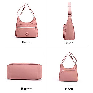 BASICPOWER Crossbody Bag Purse for Women, Multiple Pockets Lightweight Waterproof Shoulder Bags Travel Tote Handbag