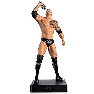 WWE Championship Collection | The Rock with Magazine issue 6 by Eaglemoss Hero Collector