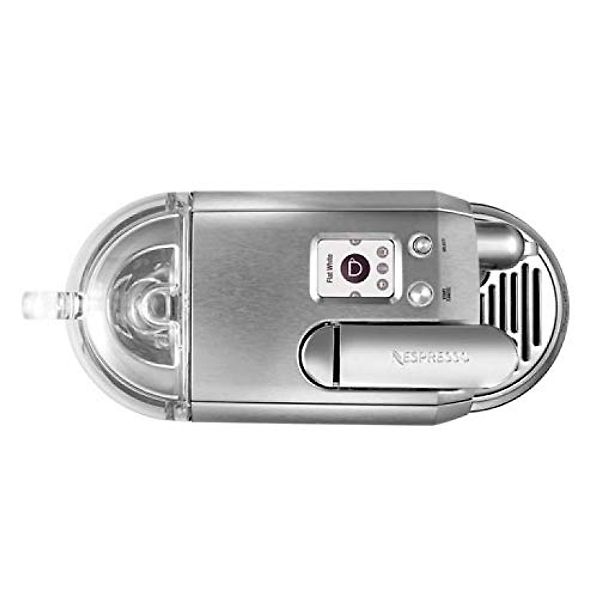 Breville Nespresso Nespresso Creatista Plus Coffee Espresso Machine, Brushed Stainless Steel BNE800BSSUSC