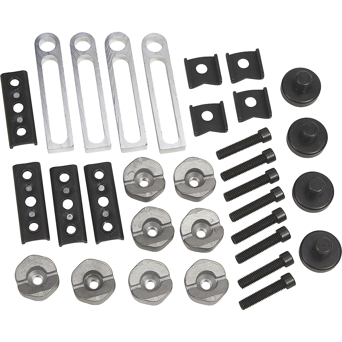 Klutch Welding Table Workhold Accessory Base Kit 32-Pcs.