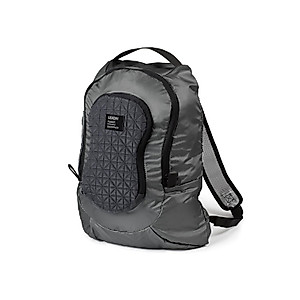 Lexon Peanut Foldable Light Weight Backpack (Gun Metal)