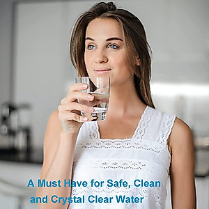 Mautacly Water Testing Strips for Drinking Water- EPA Level Home Use, Water Test Strips with Lead, Mercury, Iron, PH, Hardness