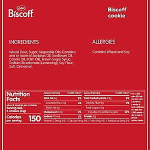 Lotus Biscoff Cookies – Caramelized Biscuit Cookies – 300 Cookies Individually Wrapped – Vegan,0.2 Ounce (Pack of 300)