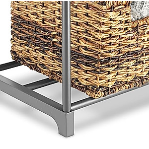 Whitmor Garment Rack with Shelf - Gunmetal