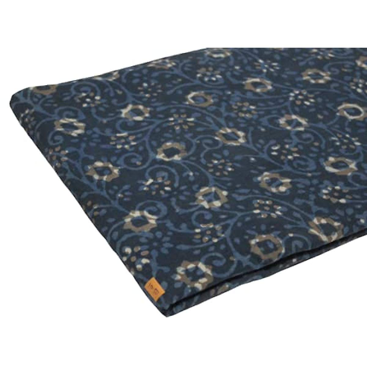 Cotton Quilt Men's Sewing Fabric Hand Block Print Cotton Voile Faric,20 YardVegetable Blue CDHAMCOM-CTDB00147