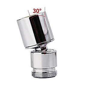 Watflow Rotatable Sink Adapter Sprayer, 360-Degree Swivel Faucet for Kitchen or Bathroom, Dual-Function 2-Flow Sprayer Faucet Head,Water Saving Swivel Aerator,Faucet Sprayer Head Replacement…