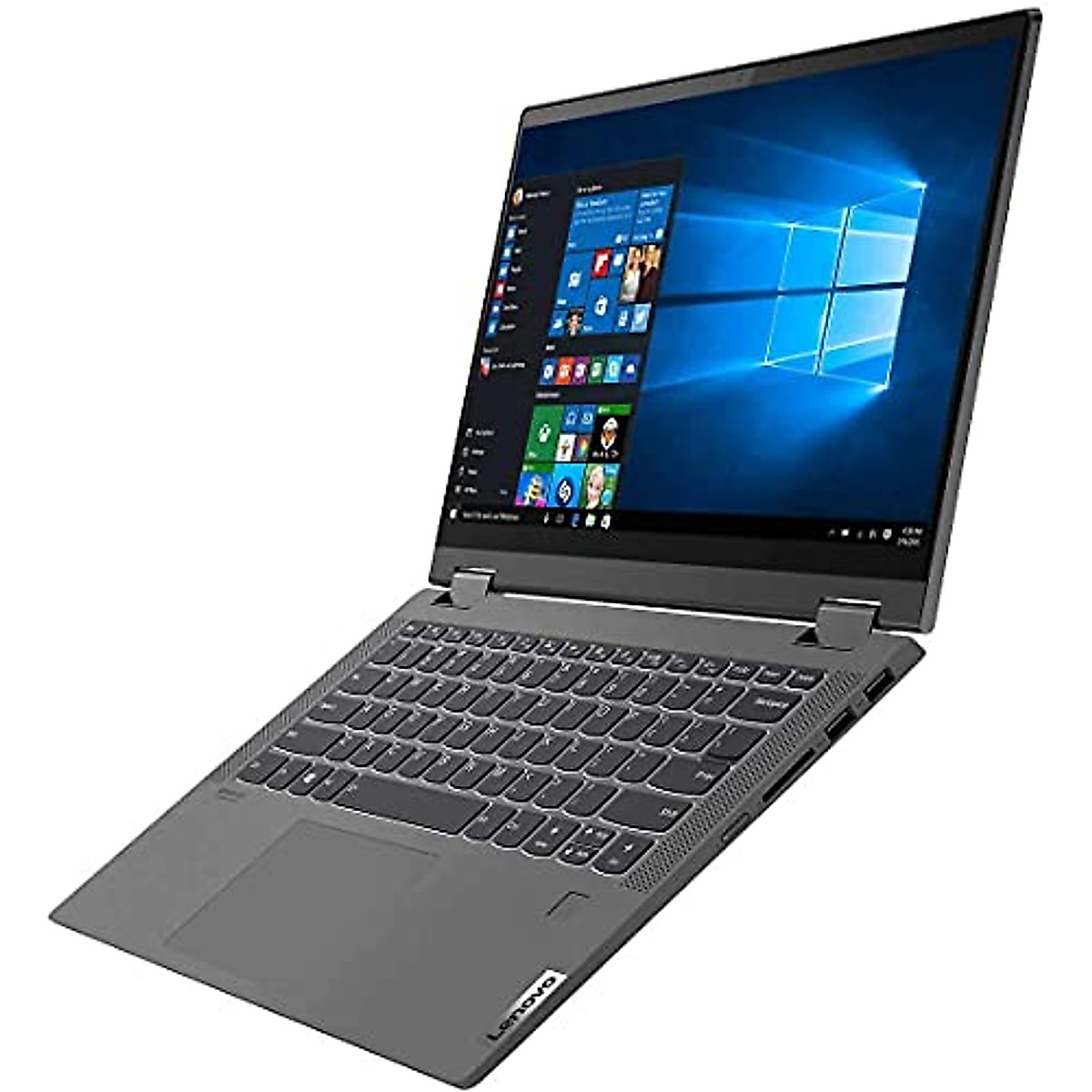 Lenovo IdeaPad Flex 5 2-in-1 Laptop, 14.0" FHD IPS Touch Screen, AMD Ryzen 7 4700U, Webcam, Backlit Keyboard, Fingerprint Reader, USB-C, HDMI, Windows 10 Home (16GB RAM | 1TB PCIe SSD)