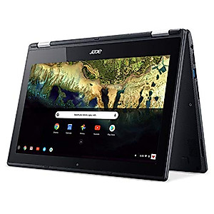 Acer Chromebook R 11 Convertible Laptop, Celeron N3060, 11.6" HD Touch, 4GB DDR3L, 32GB eMMC, C738T-C7KD