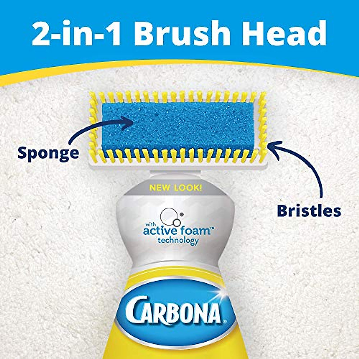 Carbona Oxy-Powered Pet Stain & Odor Remover w/ Active Foam Technology | 22 Fl Oz, 2 Pack