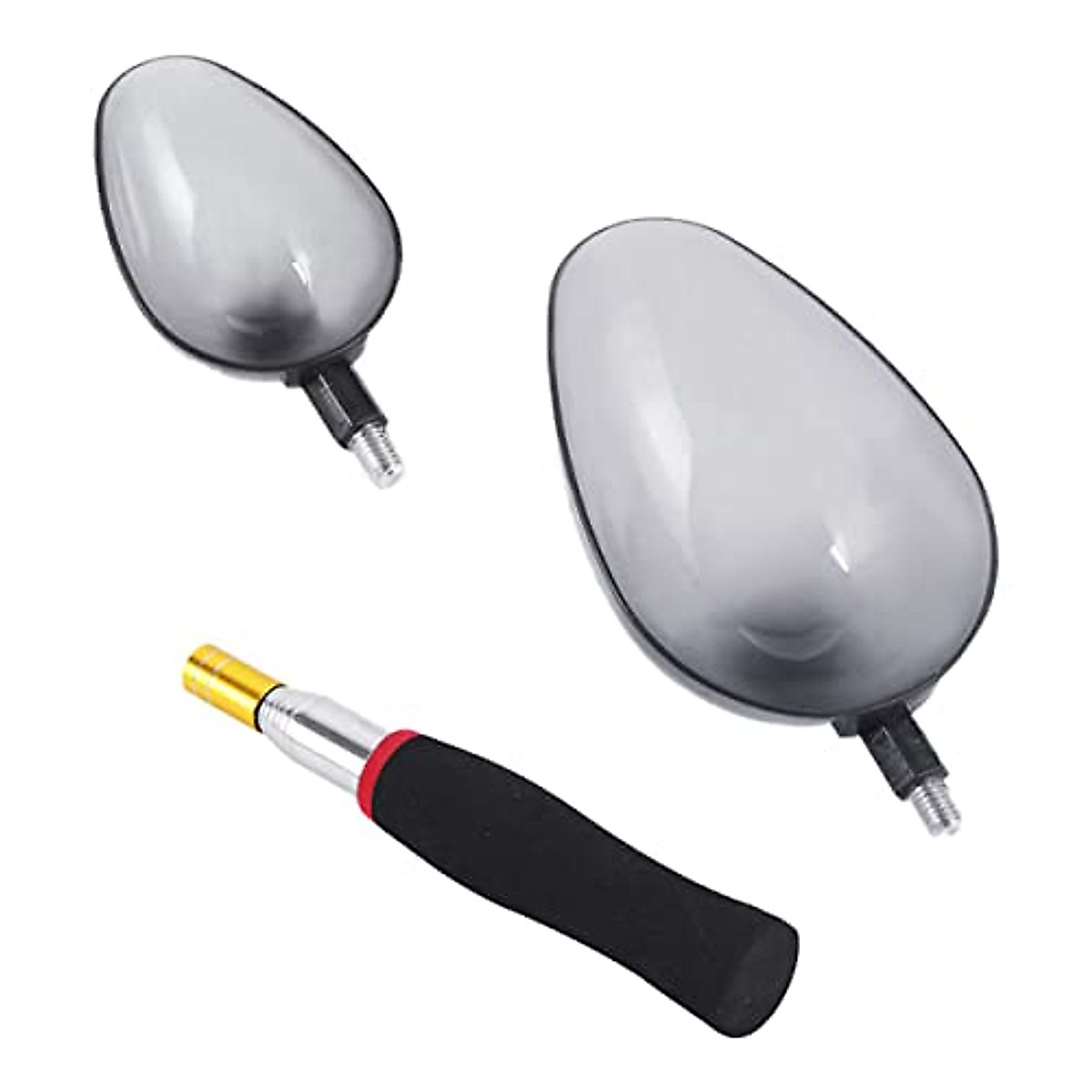 INOOMP 5sets Throwing Small Tool Fishing Accessory Device Lures Bait Tackle Holder Outdoor Angler Telescopic for Thrower Raft Shop Home Feeder Baits of Spoon Rod Nest Accessories