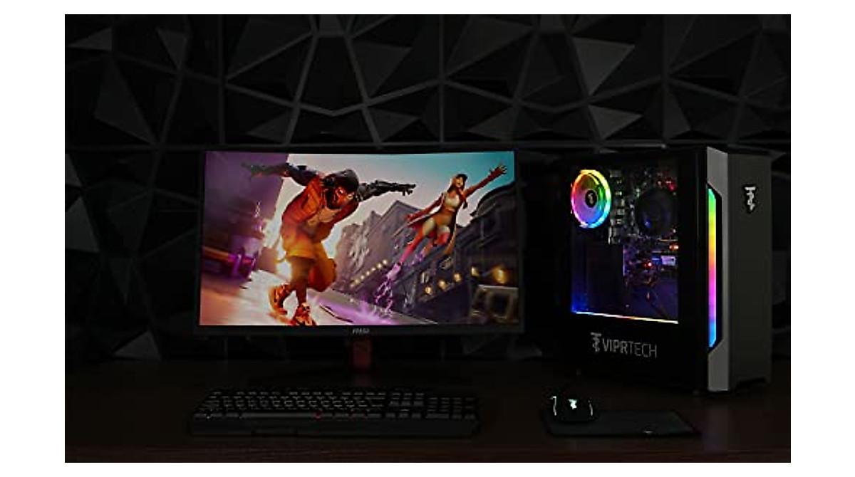 ViprTech Whiteout Gaming PC - Power & Style Unleashed