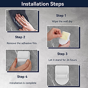 Gsycle Spray Bottle Hanger, 8PCS Spray Bottle Holder Spray Bottle Holder Wall Mount Hooks Spray Bottle Hooks Spray Holder