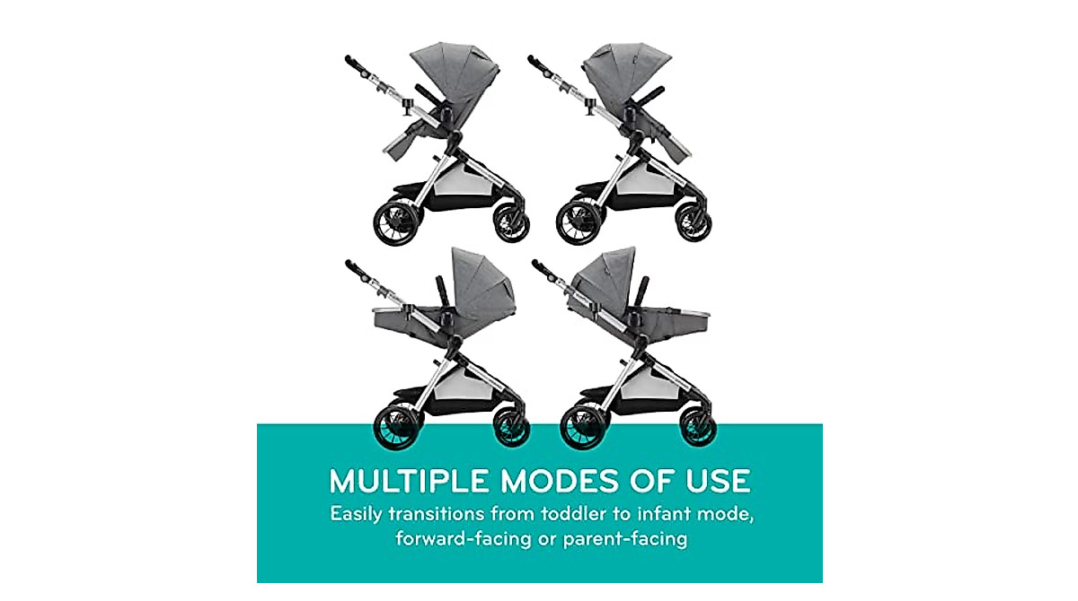 Evenflo Pivot Xpand Stroller | Easily Converts Single to Double