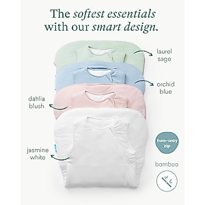 PurComfy Supersoft Sleep Sack 0.5 TOG, Premium Bamboo Viscose Baby Sleeping Bag, Lightweight Sleepsack 6-15 Months