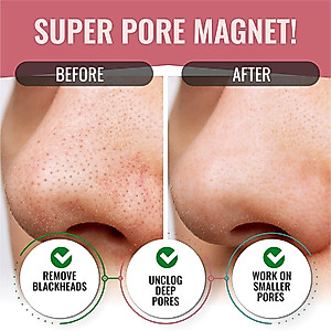 Look At Me Nose Pore Strips (2-Pack, 10 Nose Strips). Korean Skin Care Blackhead Remover with Lavender. K Beauty Pore Cleaner and Pore Extractor. Acne Mask for Blackhead Removal. Adhesive Pore Mask.