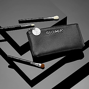 Sigma Beauty Glam 'N Go Mini Eye Brush Set, 3 Brushes and Beauty Bag