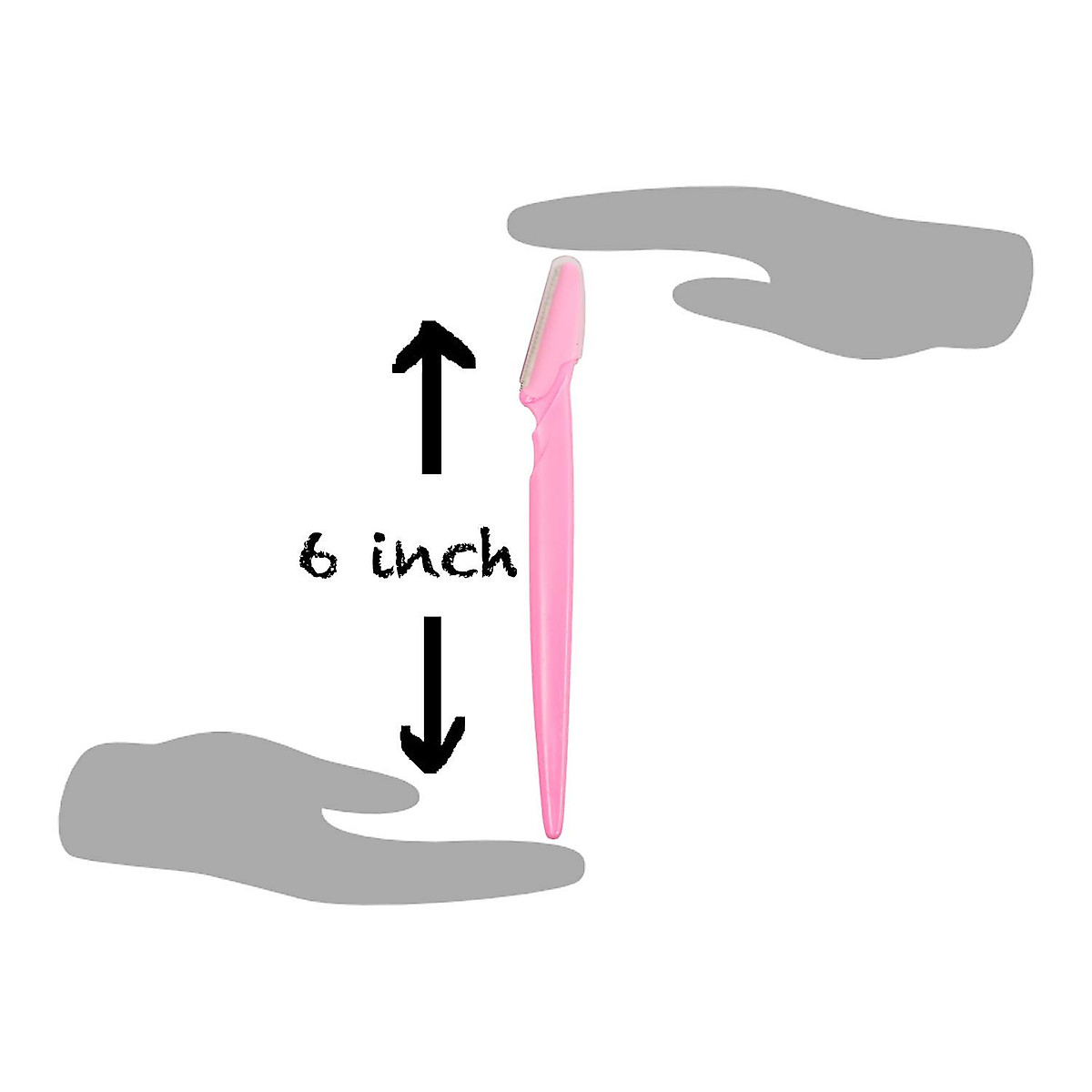 IOWANTOBWU 6 PCS Eyebrow Razor Facial Hair Knife Remover Makeup Tools Trimmer Sharper Shaver Hair Remover Set