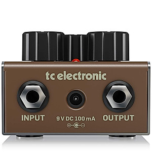 TC Electronic ECHOBRAIN ANALOG DELAY Vintage-Style Delay Pedal with All-Analog Bucket-Brigade Circuit