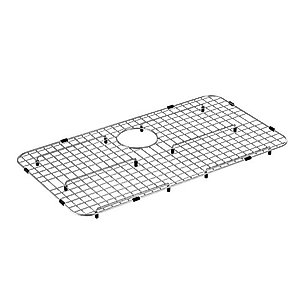 Moen GA780B Center Rear Drain Bottom Sink Grid 29" L x 16" W, Stainless Steel