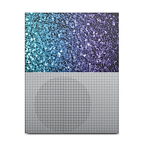 Head Case Designs Officially Licensed PLdesign Aqua Blue Art Mix Matte Vinyl Sticker Gaming Skin Case Cover Compatible With Xbox One S Console